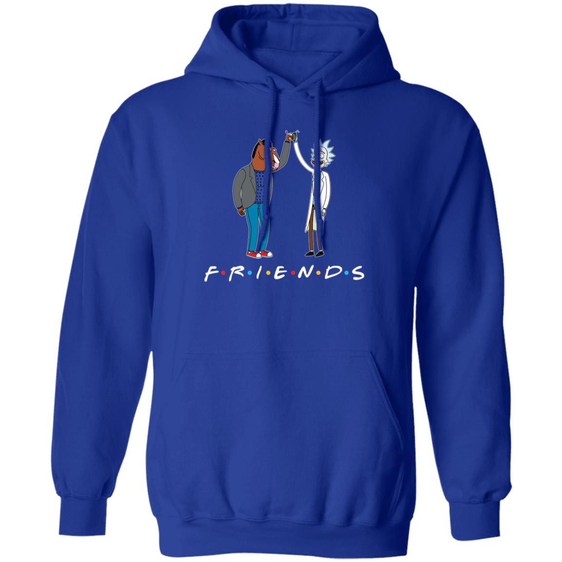 Friends Rick Morty And Bojack Horseman Shirt, hoodie - Rookbrand