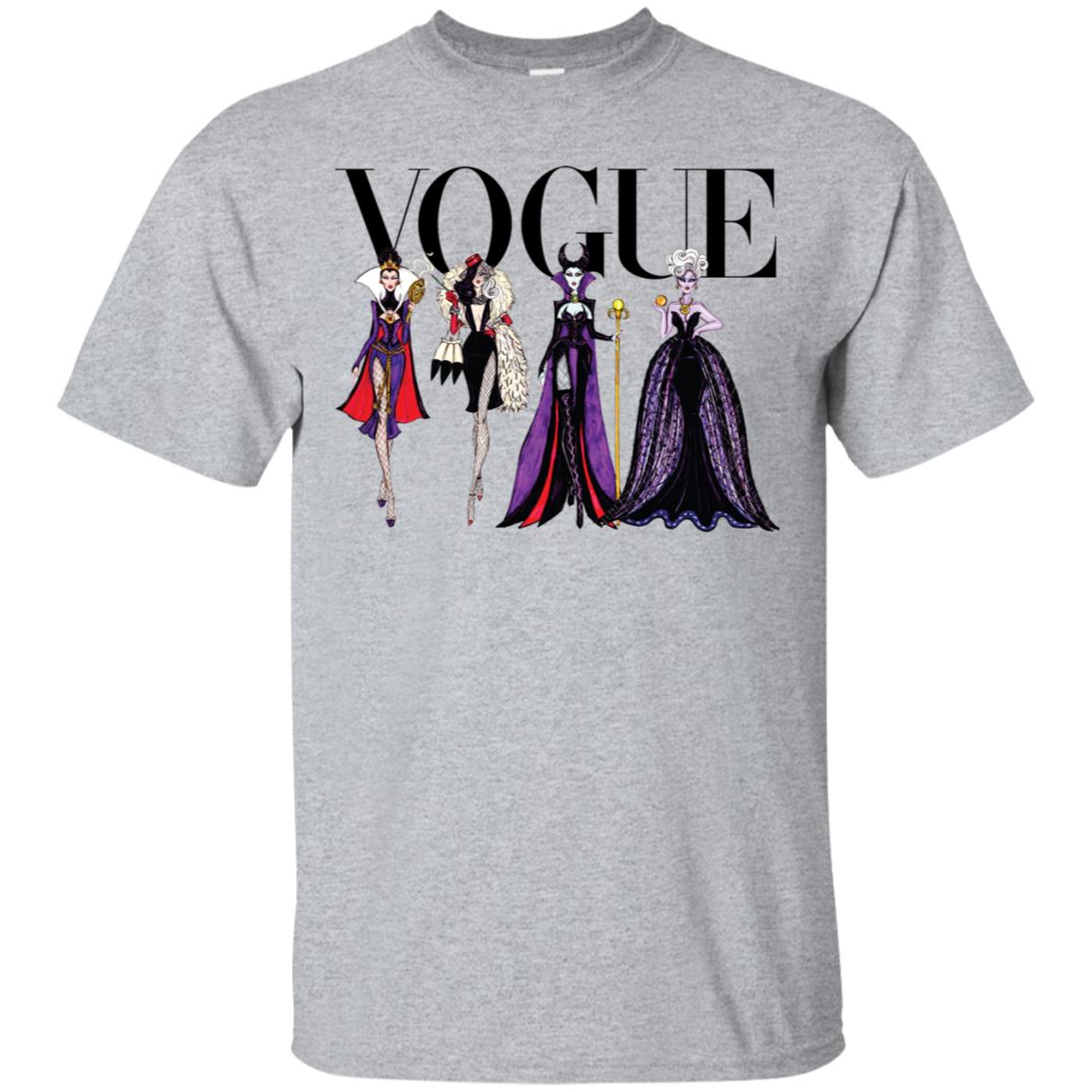 Vogue Disney Villains Evil Divas Paco Chicano Shirt, hoodie - Rookbrand