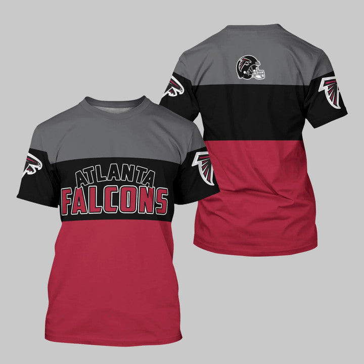 Men’s Atlanta Falcons T-shirt Extreme 3D - Rookbrand